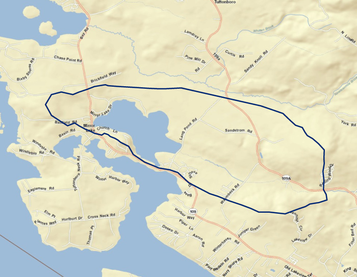 Mirror Lake, Wolfeboro - Carroll, New Hampshire, US - Birding Hotspots